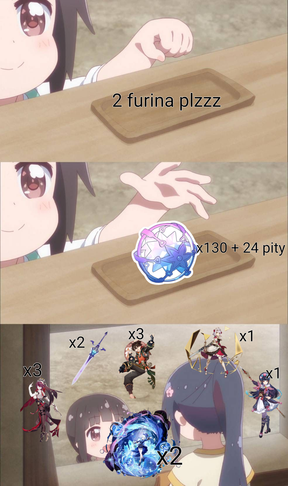 how my pull went Genshin Impact | HoYoLAB