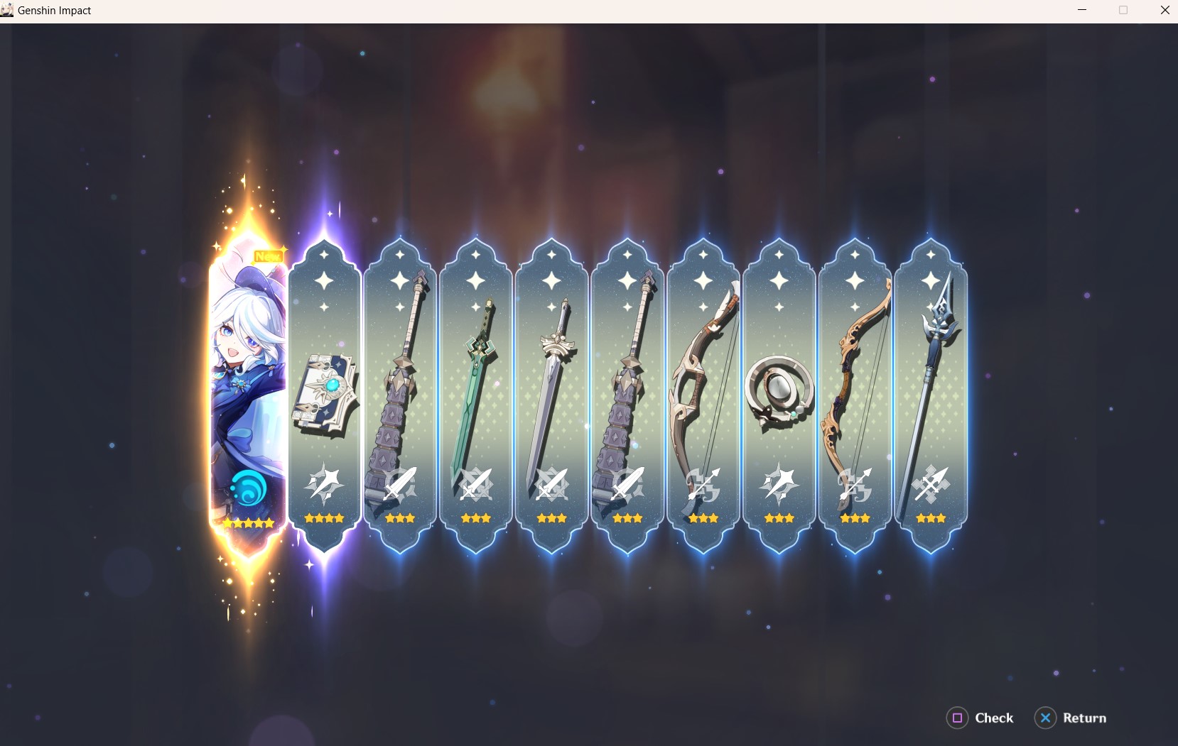 Yay Furina came home early, on my first banner pull Genshin Impact ...