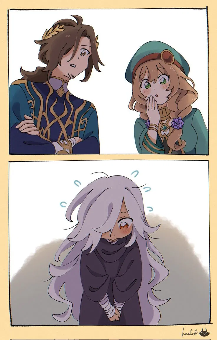 Cyno’s long hair Genshin Impact | HoYoLAB