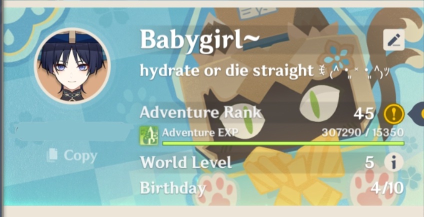 Diona's name card was great till I unlocked kirara's for him ~ Genshin ...