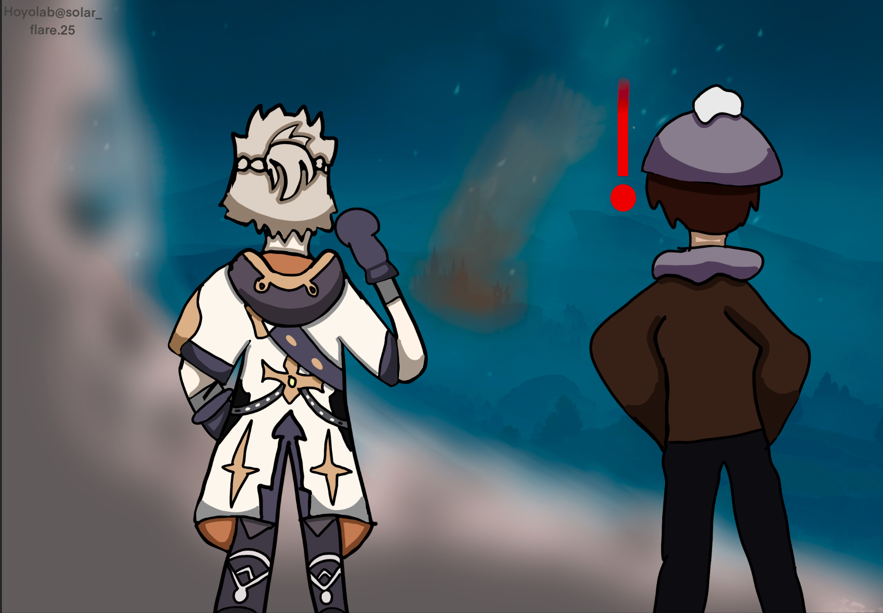 Comic disaster in monstat panel 5 Genshin Impact | HoYoLAB