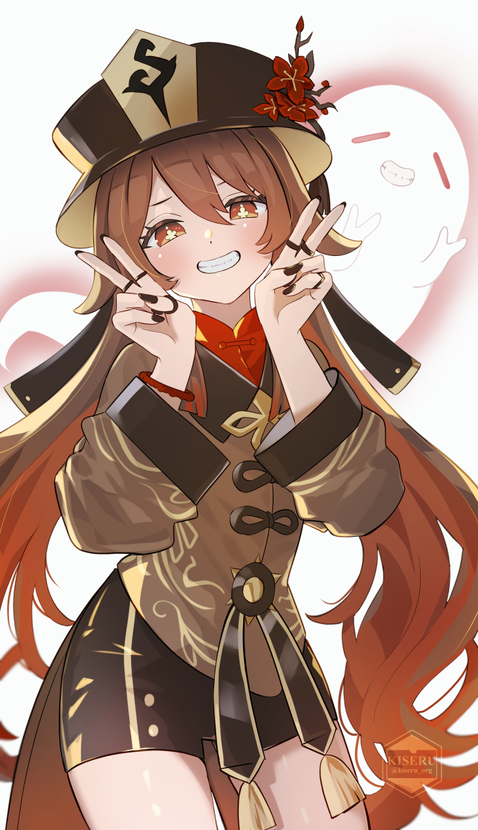 Back with more Hu Tao (Artist: kiseru_org) Genshin Impact | HoYoLAB
