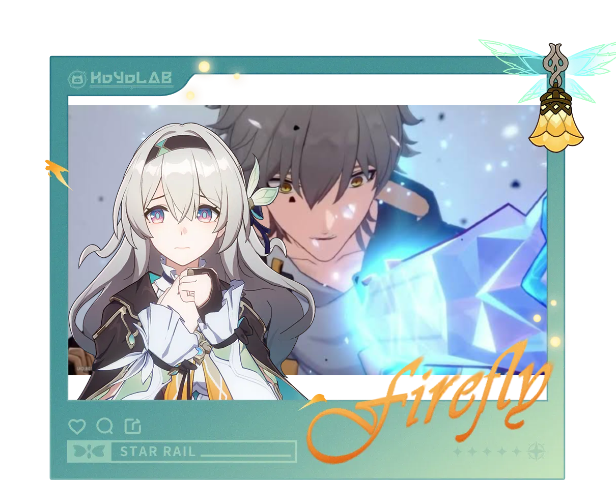 Firefly watching Caelus getting stabbed too Honkai: Star Rail | HoYoLAB