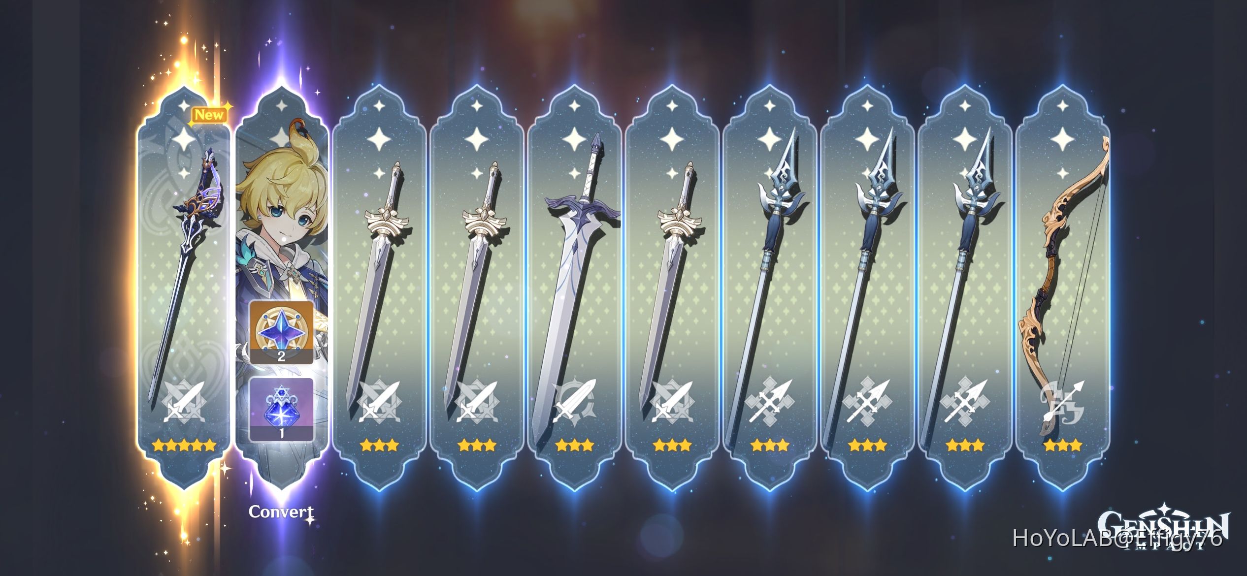 I got Absolution and Mika Genshin Impact | HoYoLAB