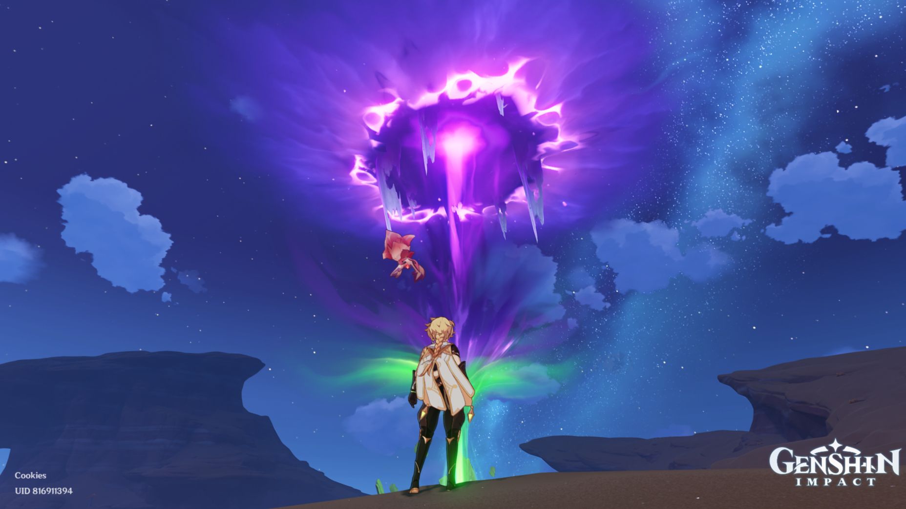 looking from a distance, it's like a humongous sumeru rose Genshin ...