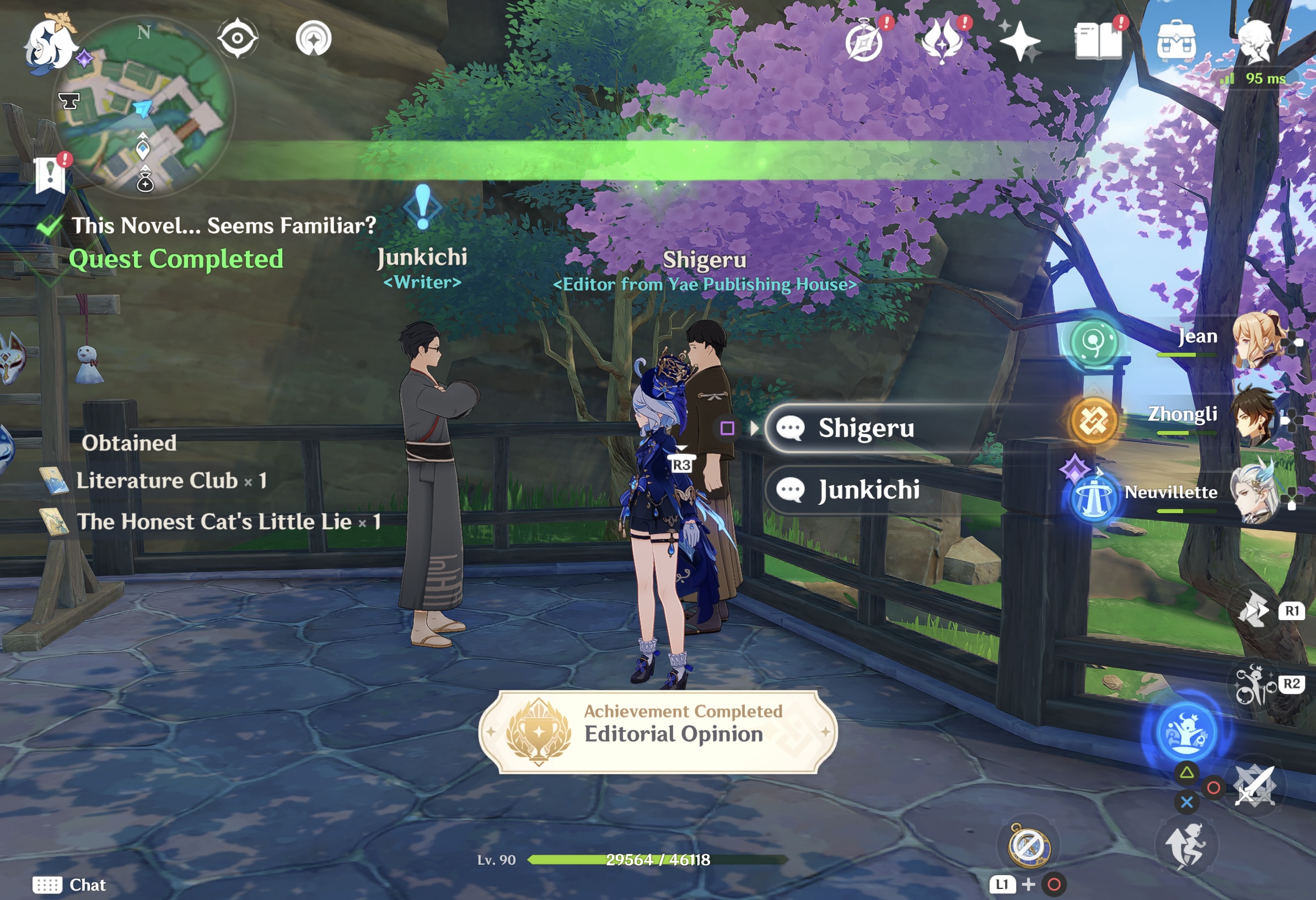 FINALLY INAZUMA QUESTS 45/45 Genshin Impact | HoYoLAB