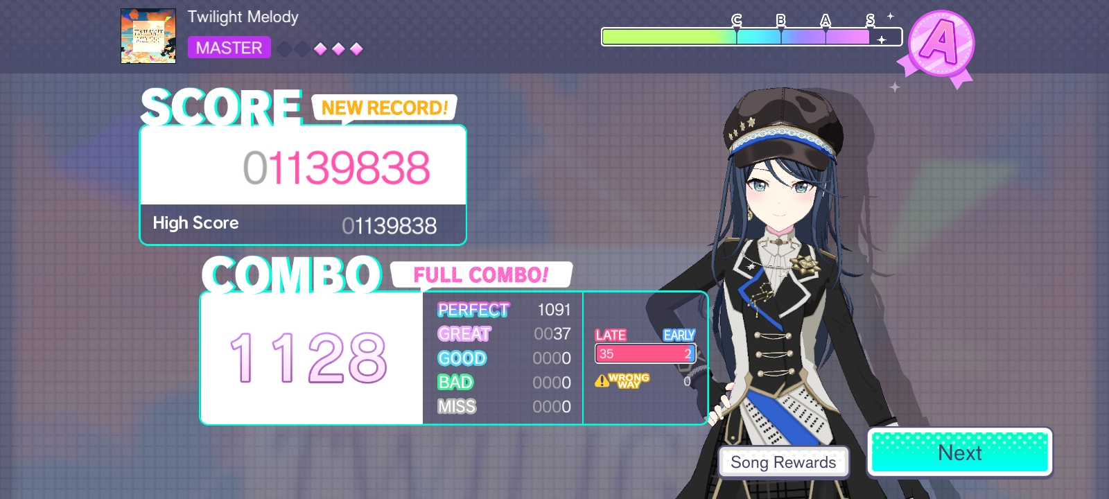 Twilight Melody MASTER Full Combo END OF HATSUNE MIKU Better score | HoYoLAB