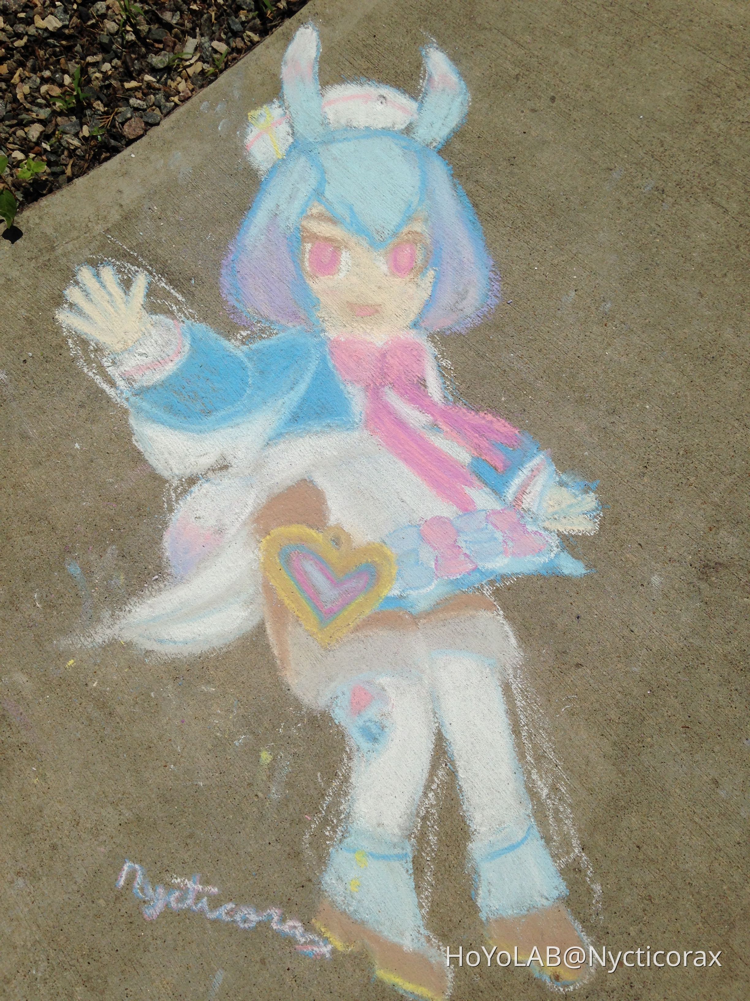 Sigewinne in Chalk Genshin Impact | HoYoLAB
