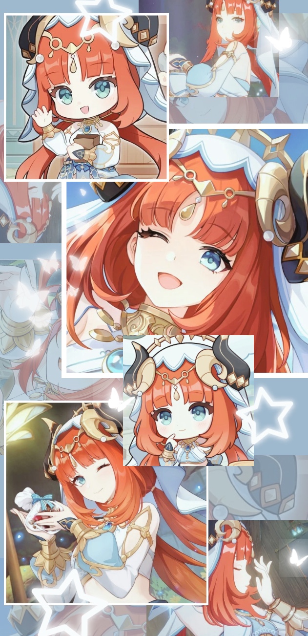 nilou collage!! (request) + pfp