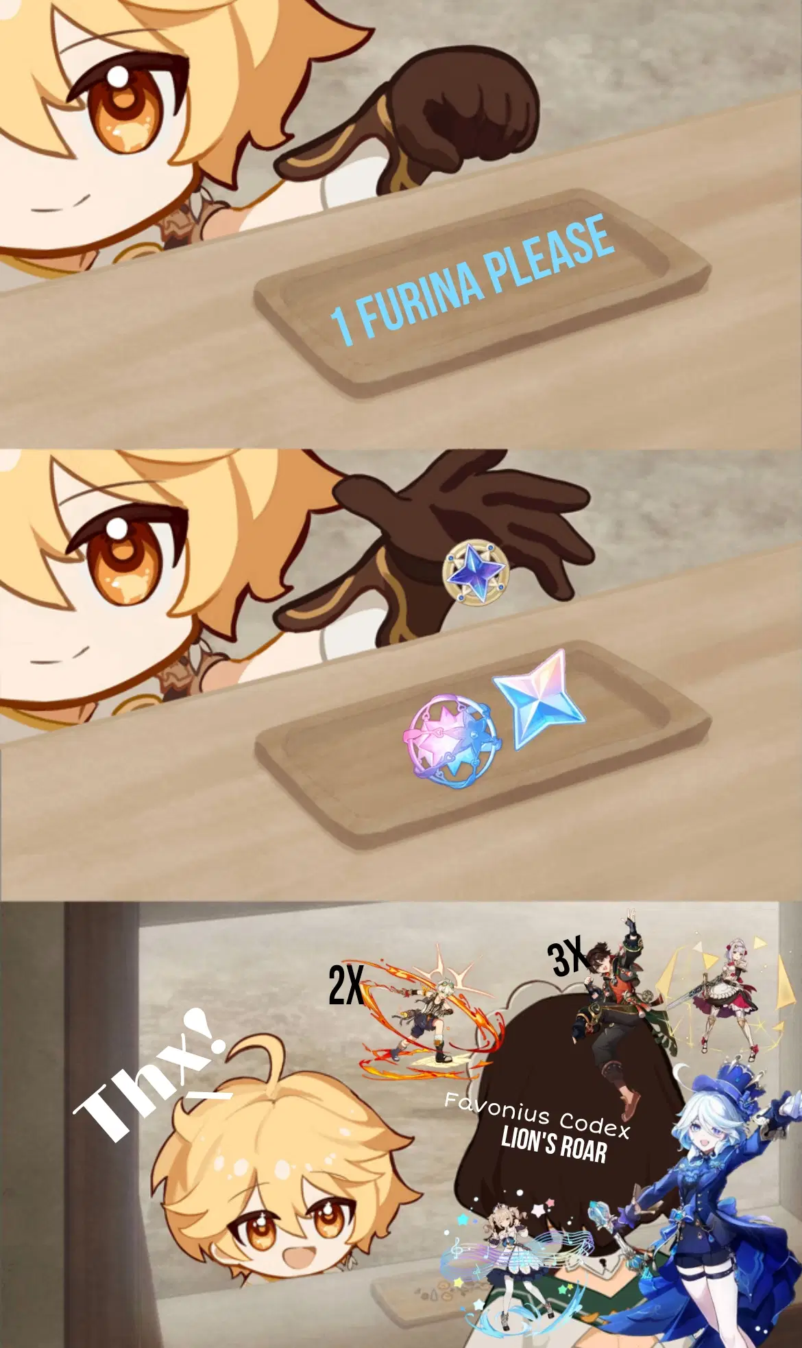 How my furina pulls went (70 pulls Genshin Impact | HoYoLAB