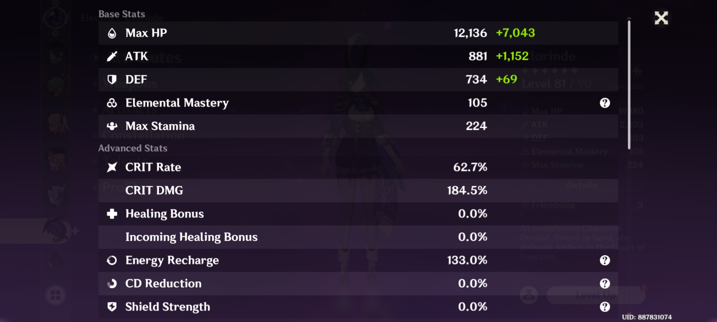 Rate my f2p clorinde build😊 Genshin Impact | HoYoLAB
