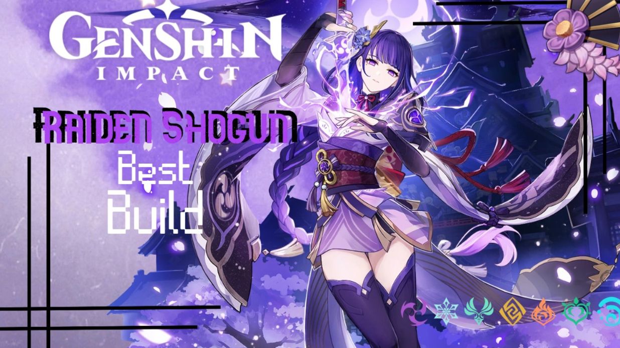 "Inazuma Shines Eternal!"🍡 Raiden Shogun Build & Kit🍡 Genshin Impact ...