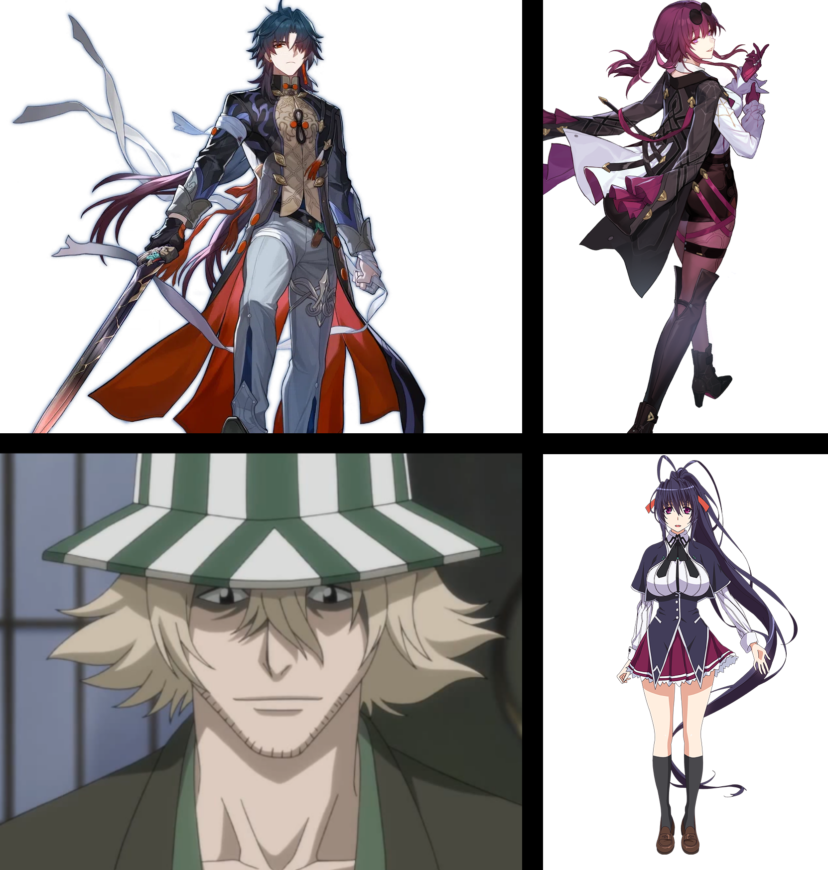 Tebakan Karakter HSR yang pengisi suaranya sama dengan Karakter Anime ...