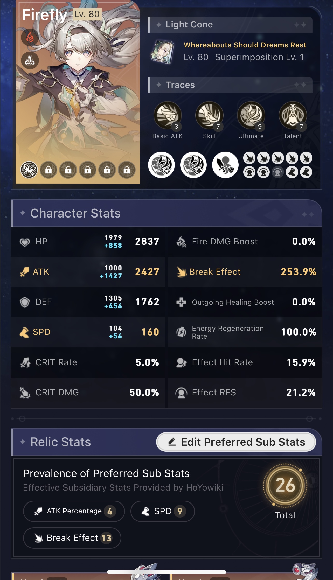Rate My Firefly Build. Also let’s see some of yours Honkai: Star Rail ...