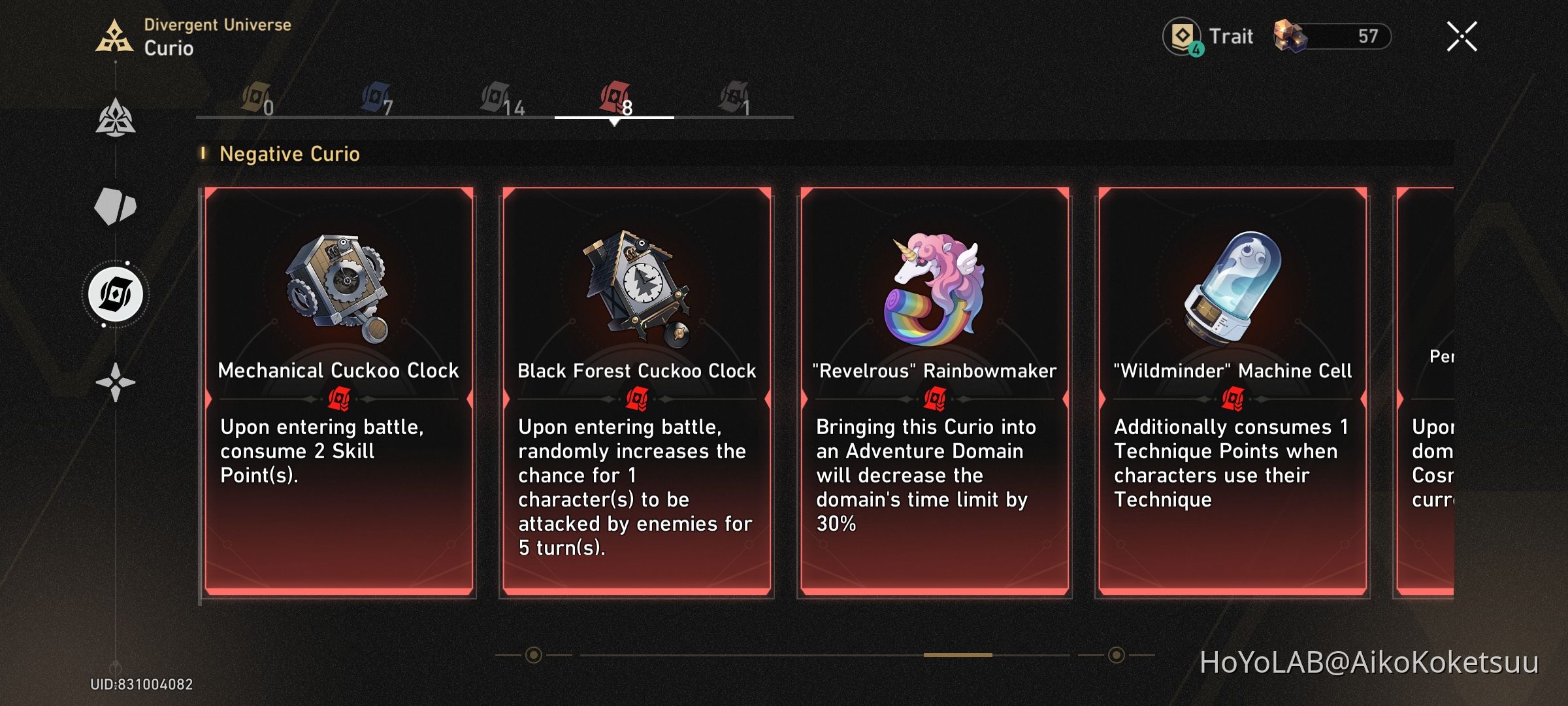 HOW MUCH U CAN COLLECTING NEGATIVE CURIOS? XD Honkai: Star Rail | HoYoLAB