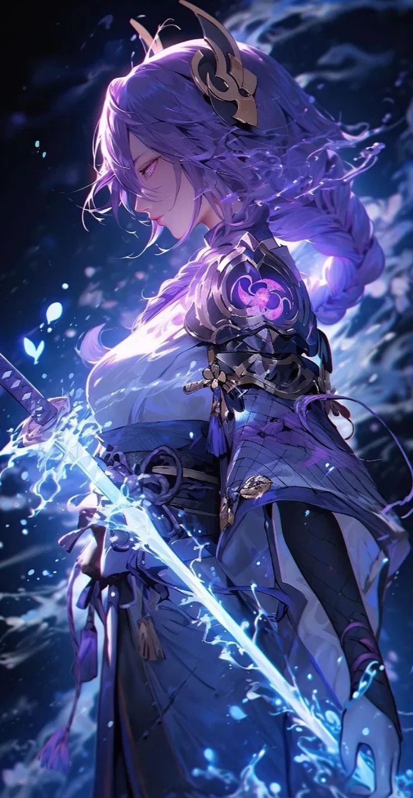 Raiden fanart! (Not mine) Genshin Impact | HoYoLAB