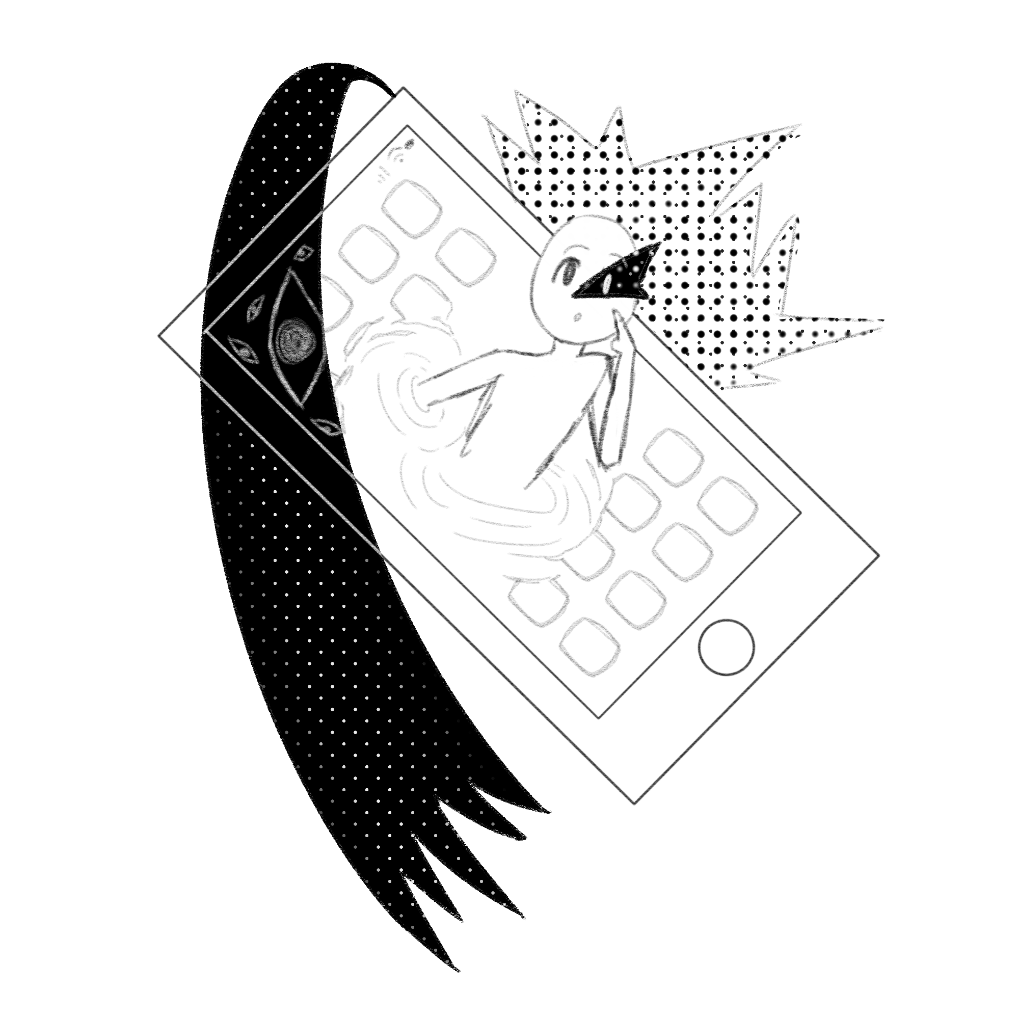 Some badly drawn hsr splash art I’ve sketched Honkai: Star Rail | HoYoLAB