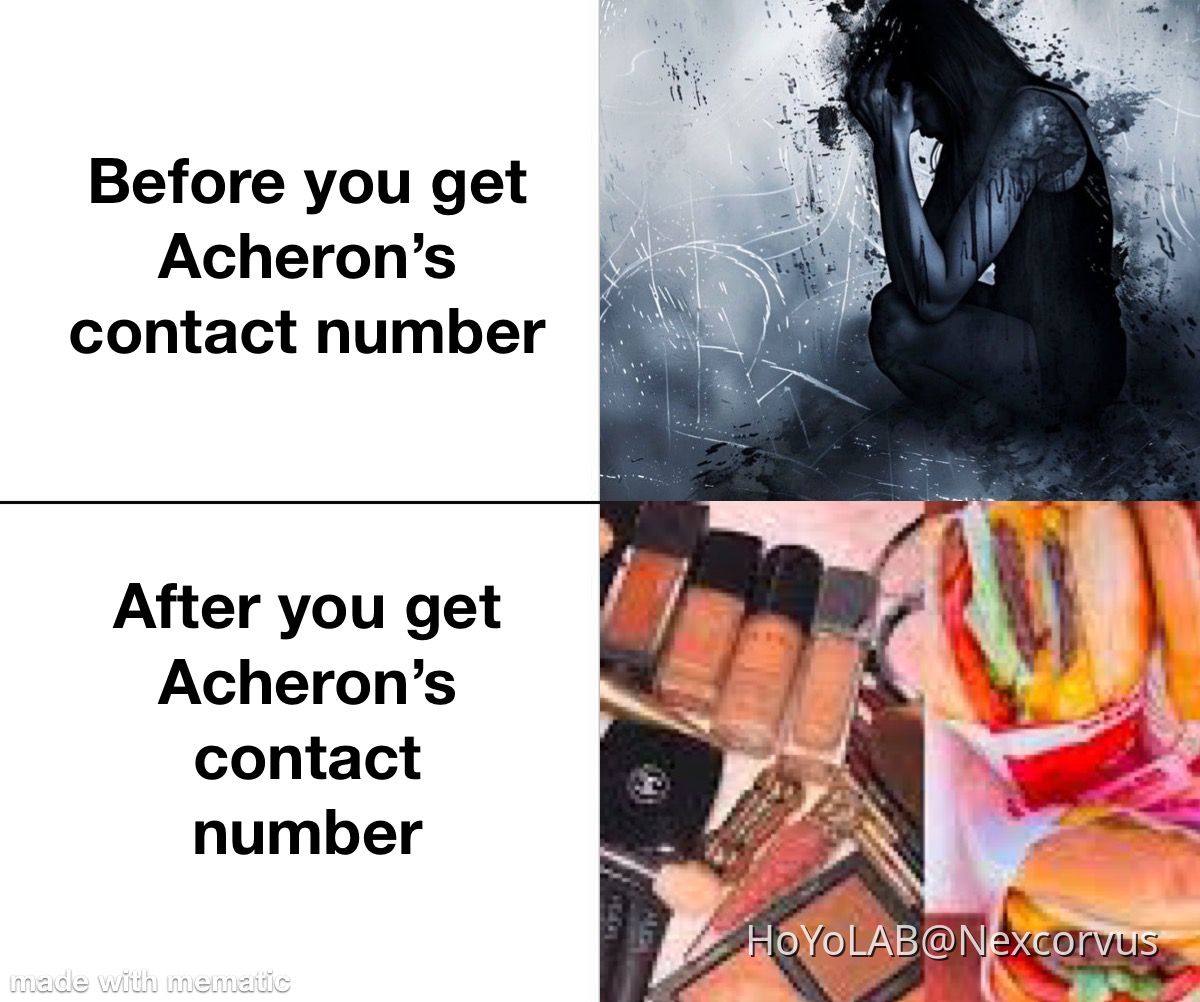 Did Acheron texted you guys lately? Honkai: Star Rail | HoYoLAB