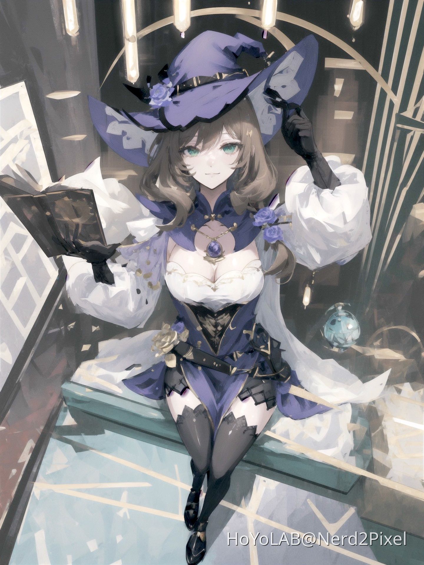 Lisa (pastel style) Genshin Impact | HoYoLAB