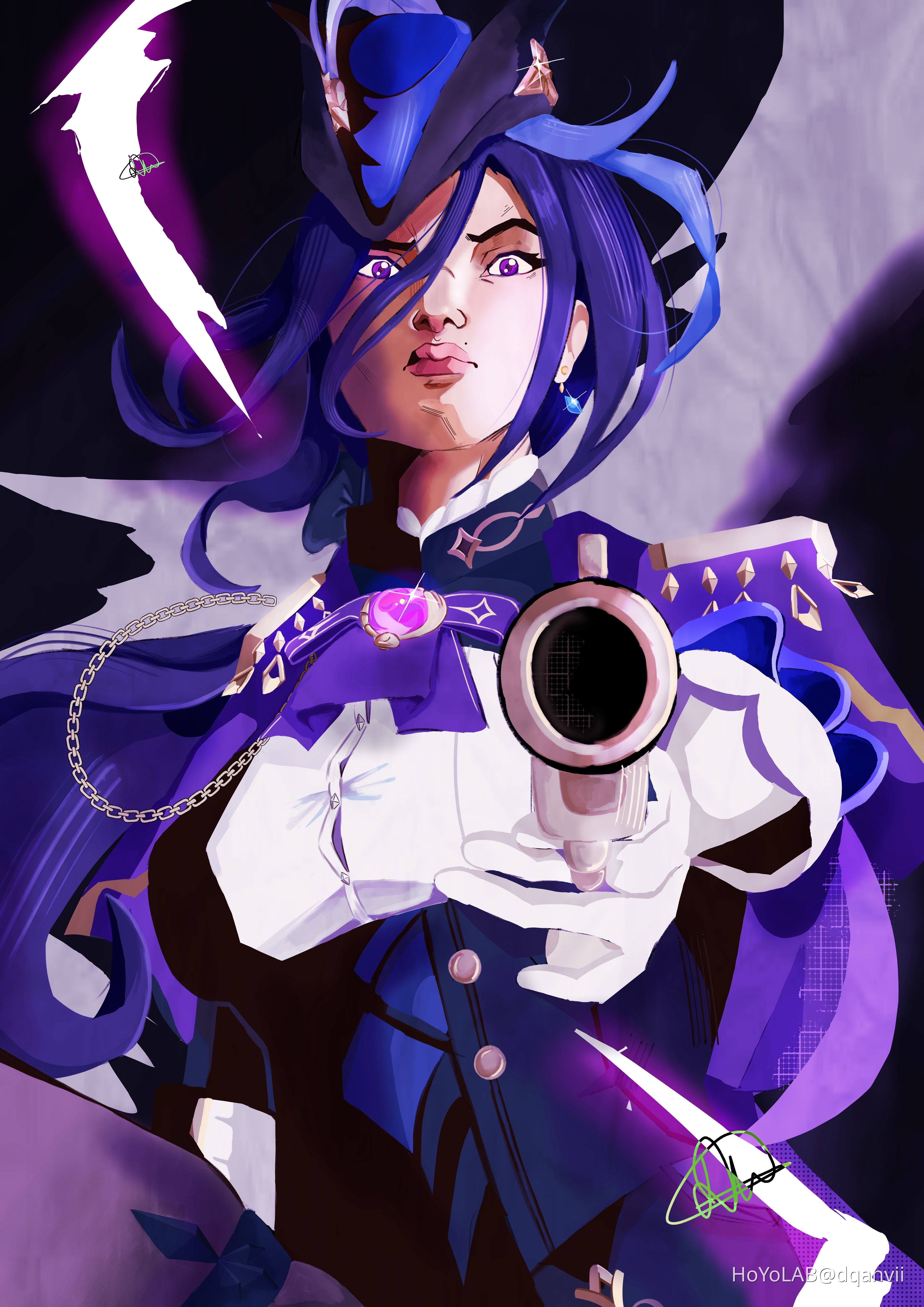 Clorinde Fanart ⚡ Genshin Impact | HoYoLAB