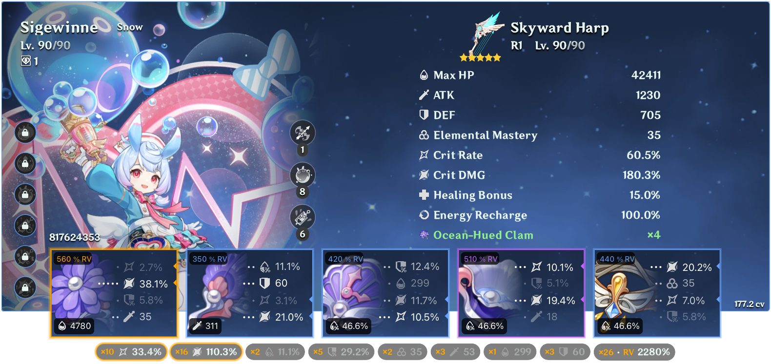 SIGEWINNE!!! MY C2 FURINA IS SMILING RIGHT NOW! Genshin Impact | HoYoLAB