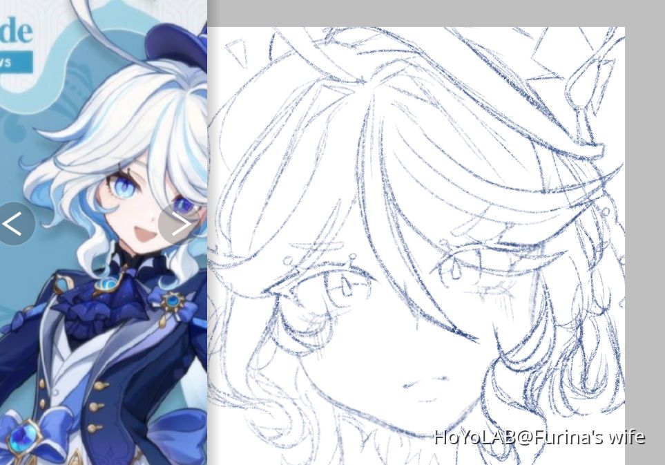 New art style!! ^_^ hope i get c1 furina! Genshin Impact | HoYoLAB