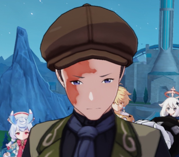 First time genshin has a character with a burn mark?? Genshin Impact ...