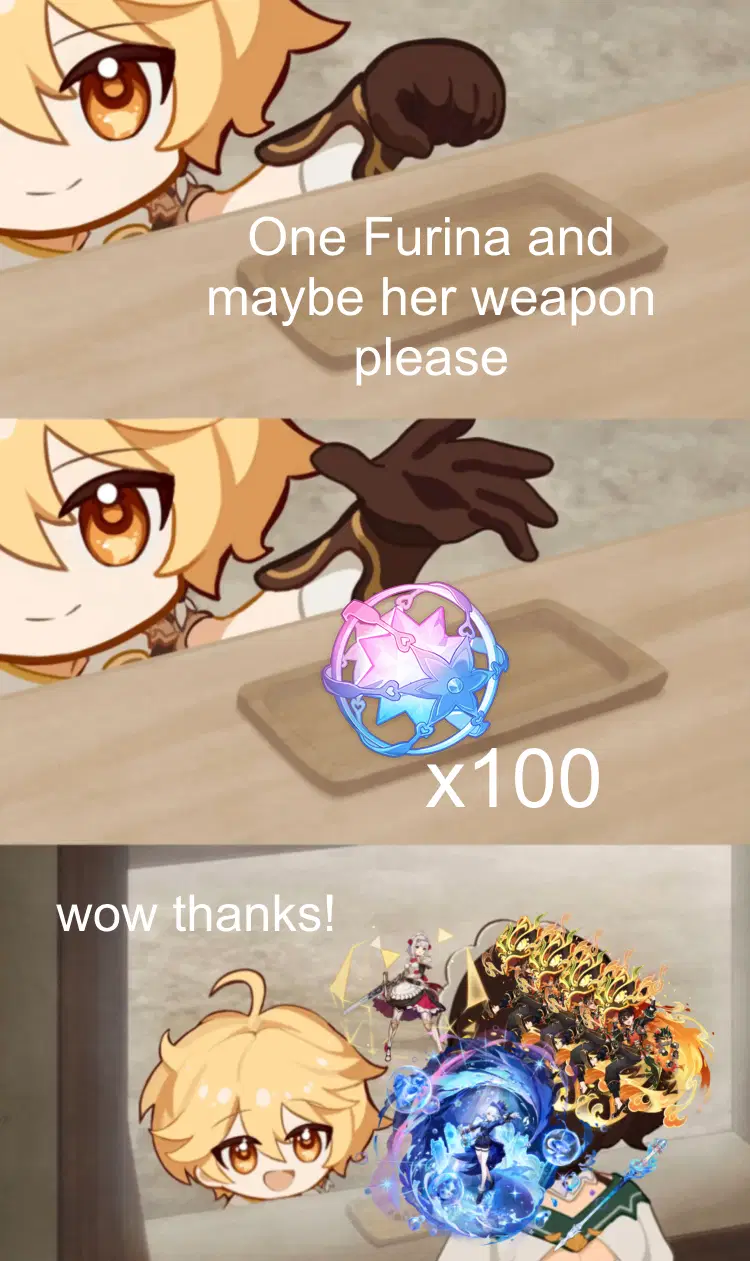 🫧 How my Furina pulls went Genshin Impact | HoYoLAB