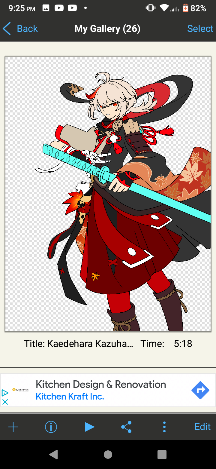 (WIP) Update number 6? of my Kazuha splash art drawing progress Genshin Impact | HoYoLAB
