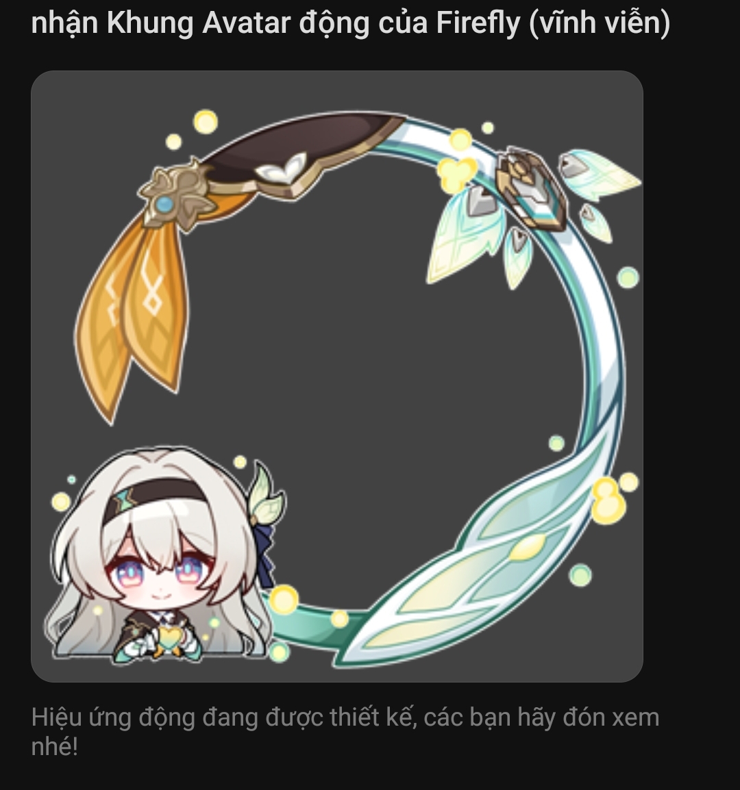 Khung Avatar Firefly Honkai: Star Rail | HoYoLAB