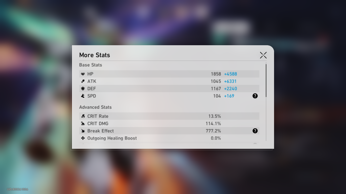 INSANE DU FIREFLY STATS Honkai: Star Rail | HoYoLAB