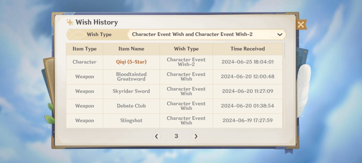 Lost my 50/50 to qiqi pull Genshin Impact | HoYoLAB