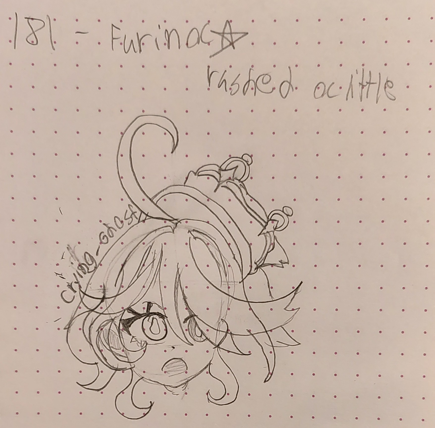 Daily drawing Furina!! Genshin Impact | HoYoLAB