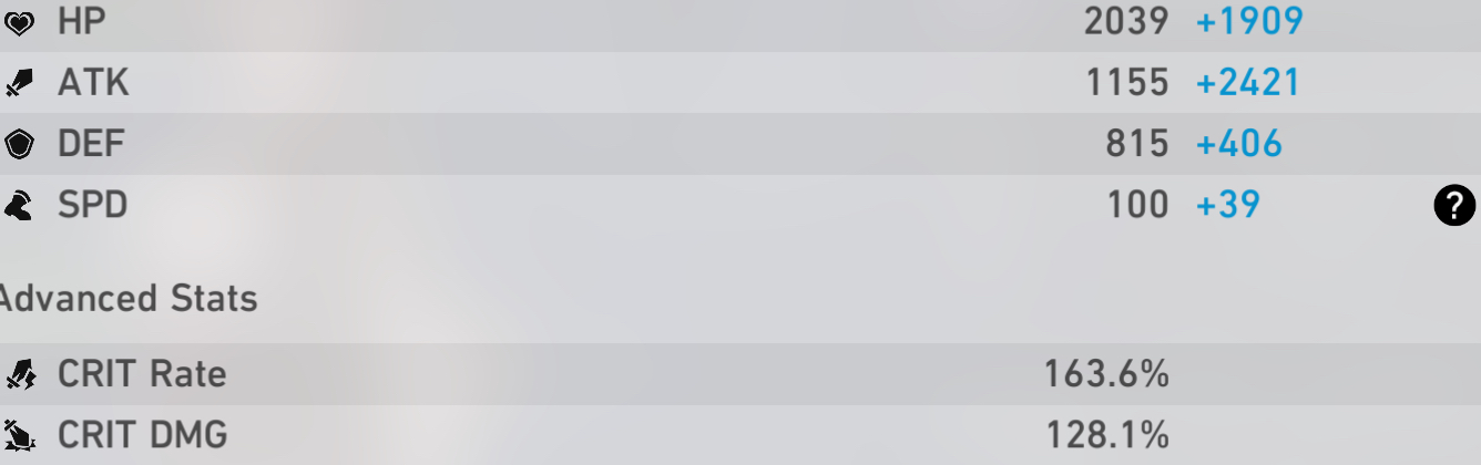 Is this a good amount of crit rate? Honkai: Star Rail | HoYoLAB