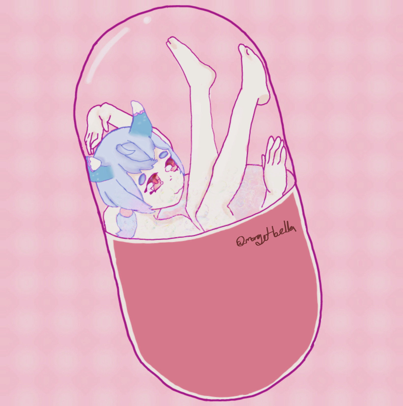 Melusine bath time 🛁 🩷 Genshin Impact | HoYoLAB