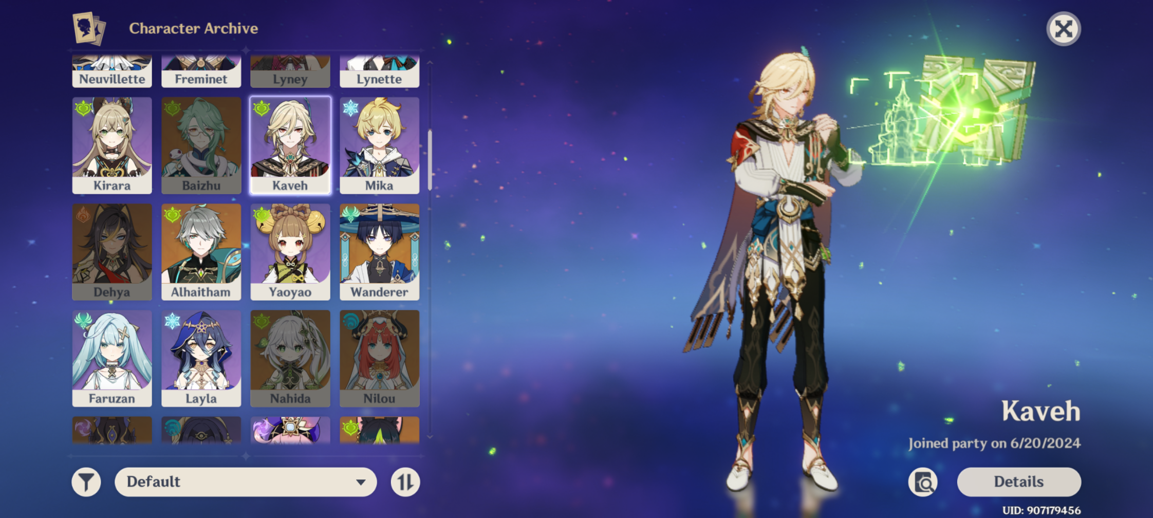 I got Kaveh with Blue Wish Genshin Impact | HoYoLAB