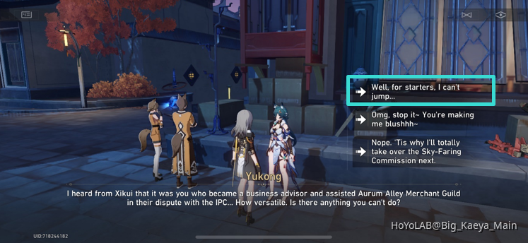 💫Thanks for reminding us we can't jump in HSR Hoyoverse💫 Honkai: Star Rail | HoYoLAB