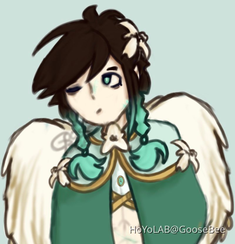 Testing out darker colors :> (Venti fan-art) Genshin Impact | HoYoLAB