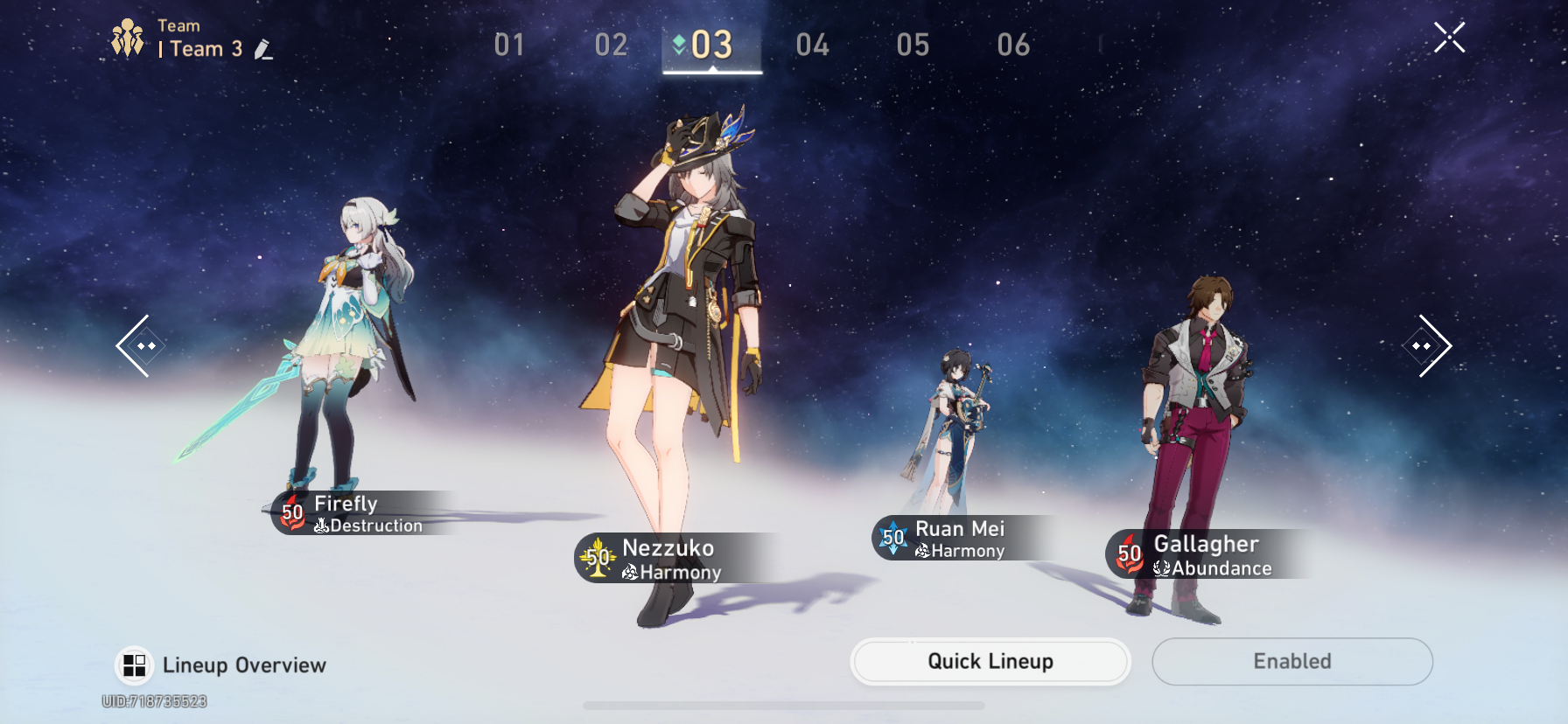 Firefly Break team Honkai: Star Rail | HoYoLAB