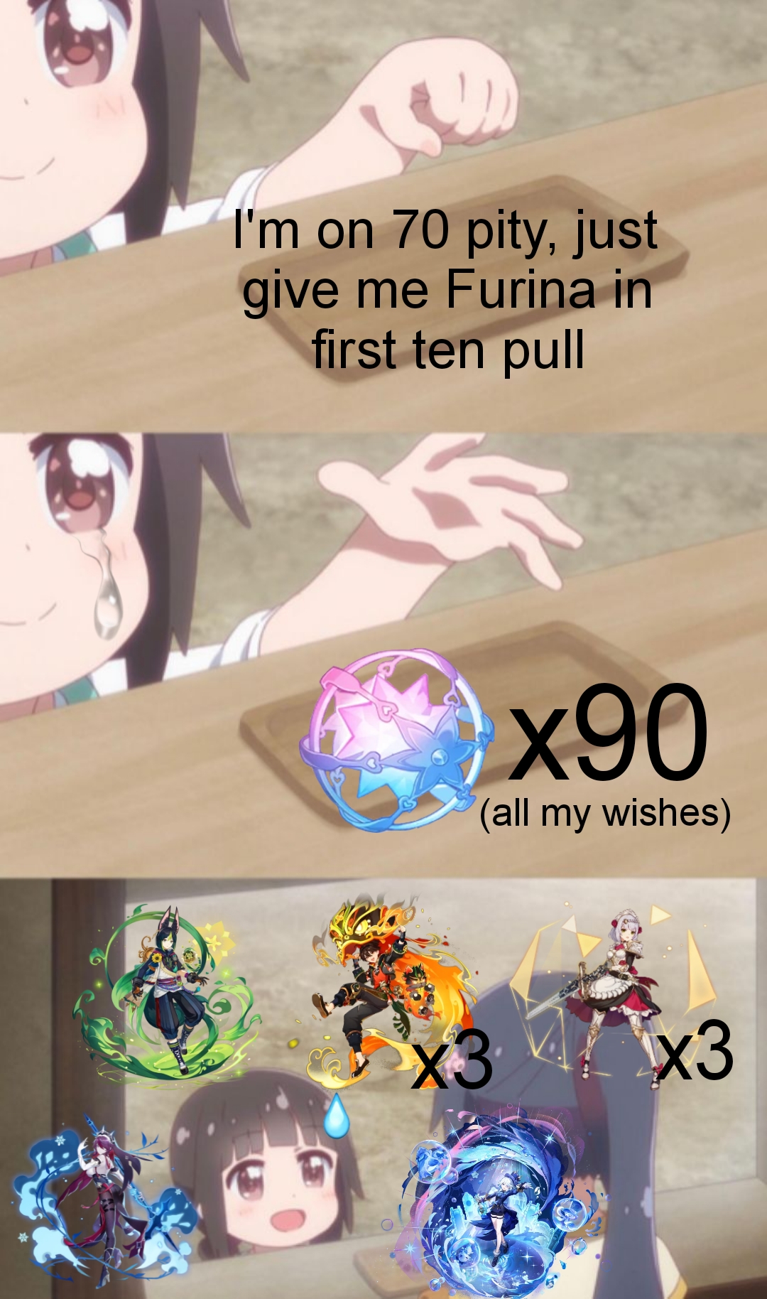 How my pulls for Furina went Genshin Impact | HoYoLAB