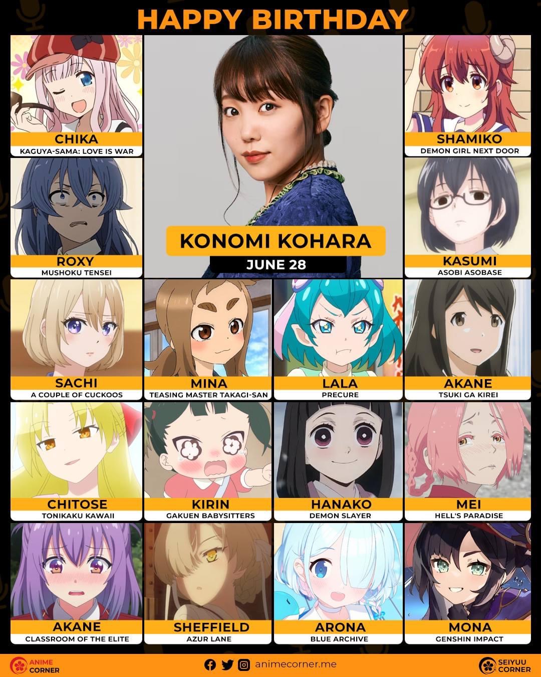 Happy Birthday to Kohara Konomi Genshin Impact | HoYoLAB