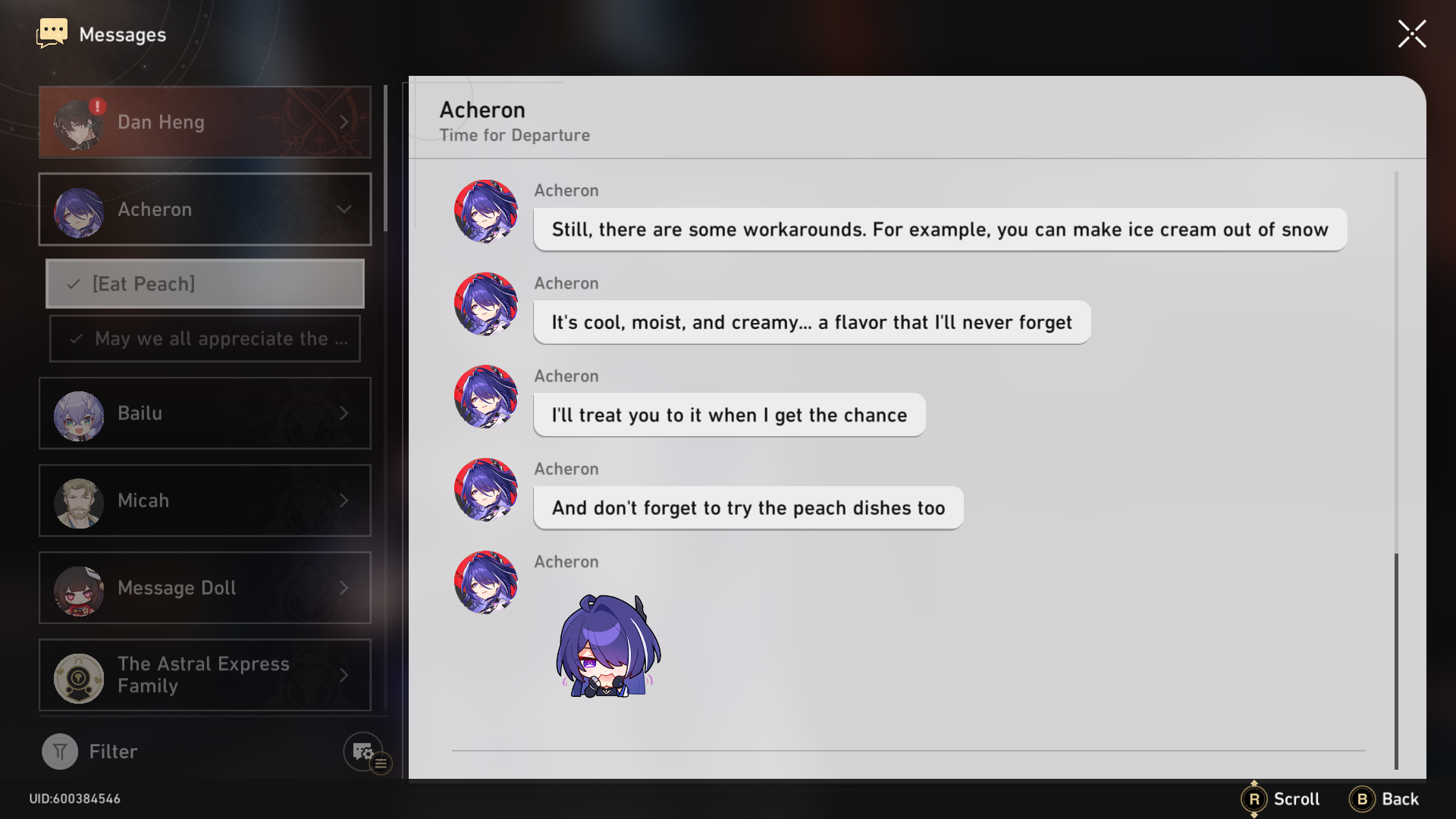 Acheron/Raiden Shogun\'s birthday - 6/26 Honkai: Star Rail | HoYoLAB