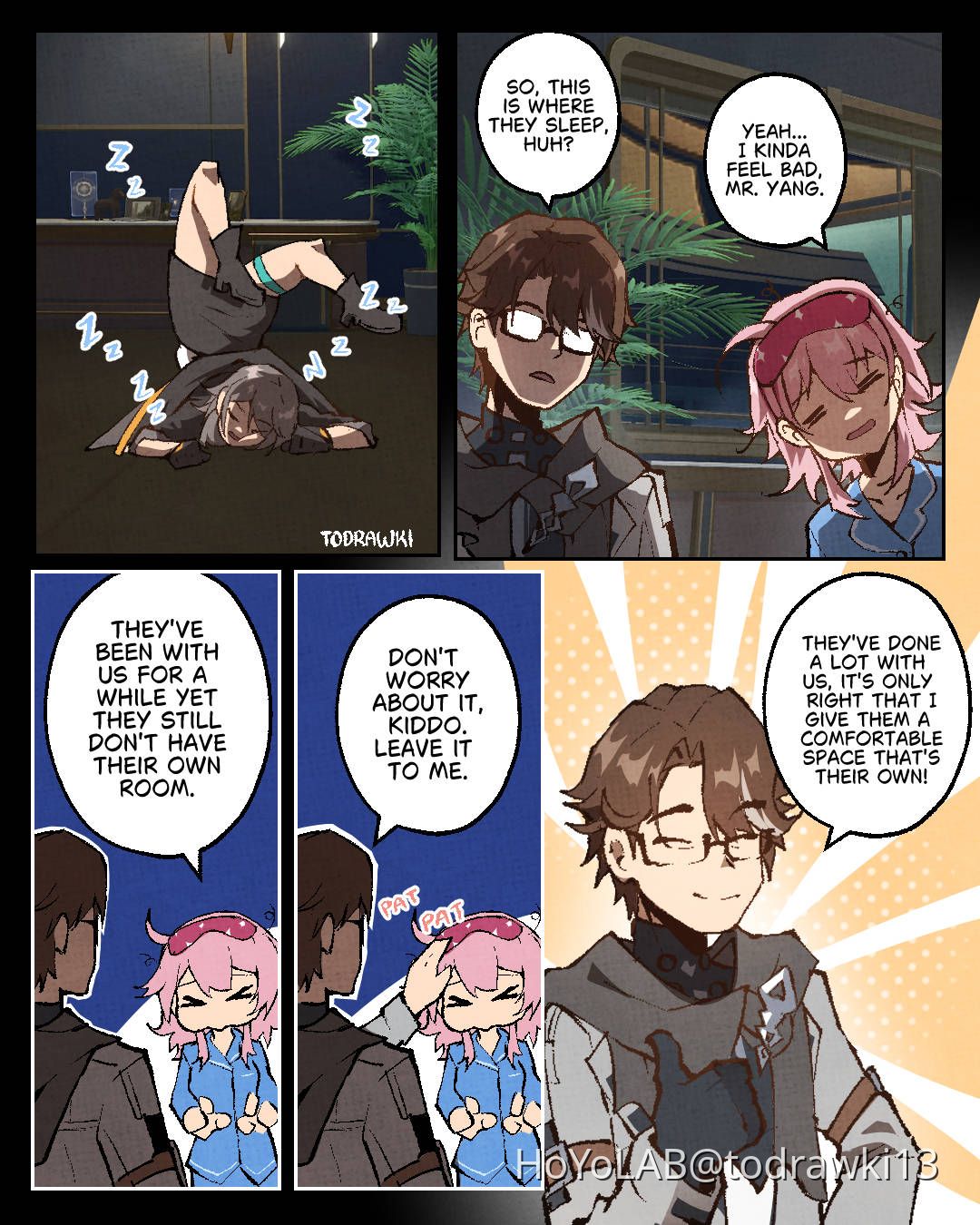 A Room For the Raccoon Honkai: Star Rail | HoYoLAB