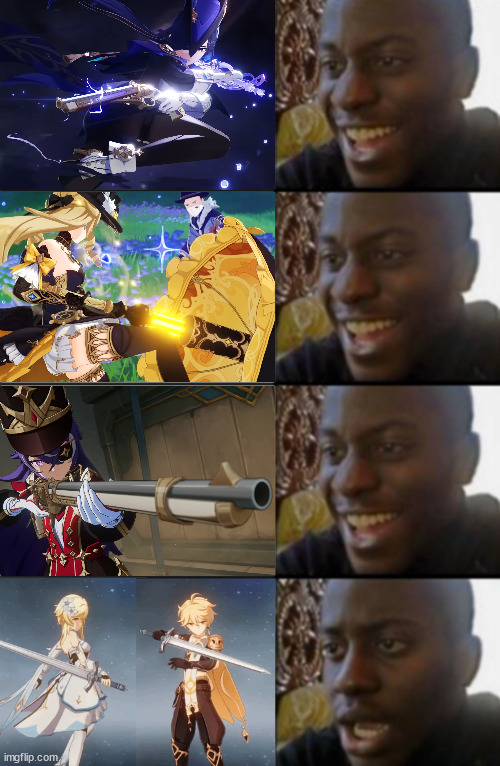 Of course, Dull Blade is definitely the best weapon 😎 Genshin Impact ...