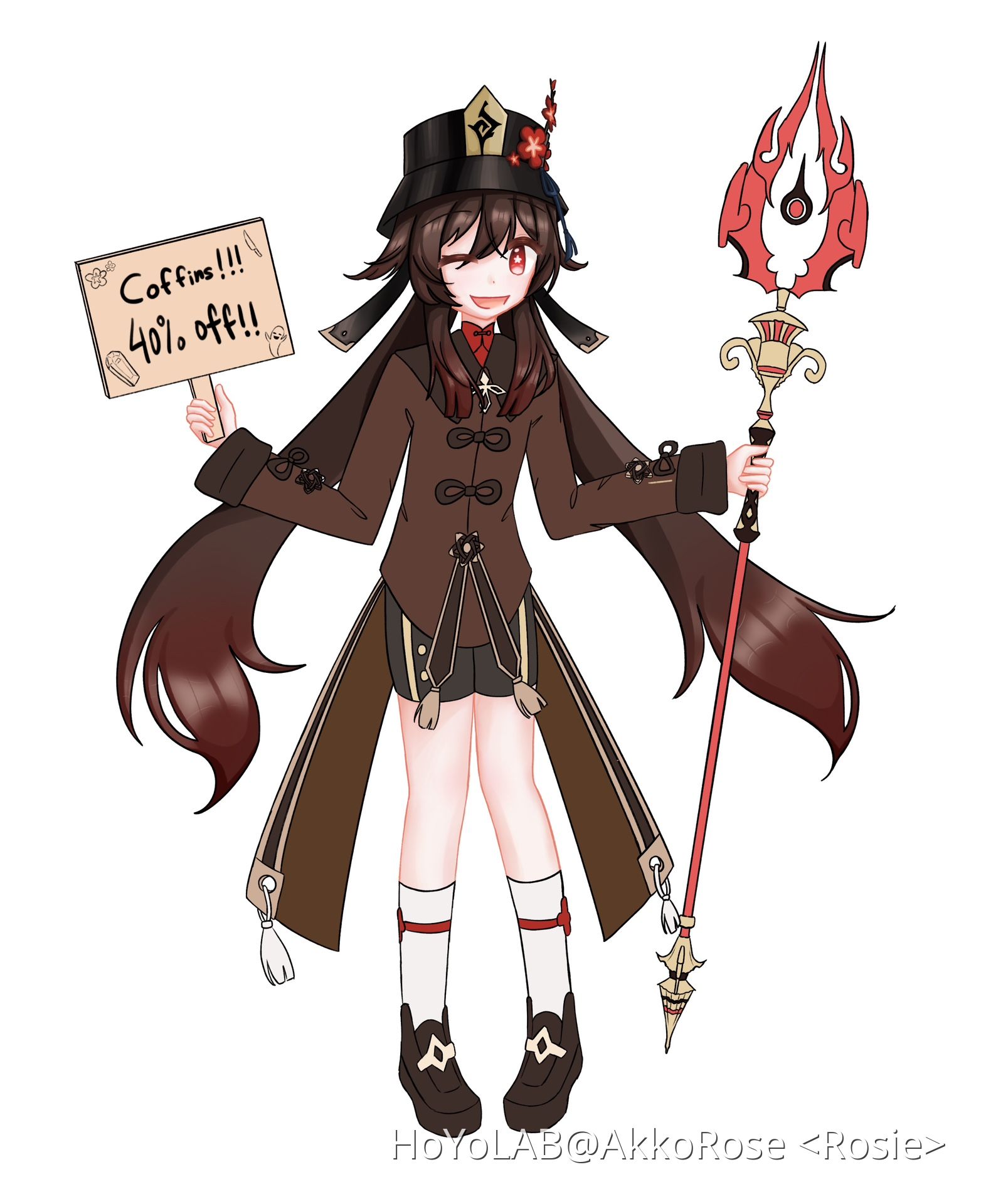 hu tao drawing (wip) Genshin Impact | HoYoLAB