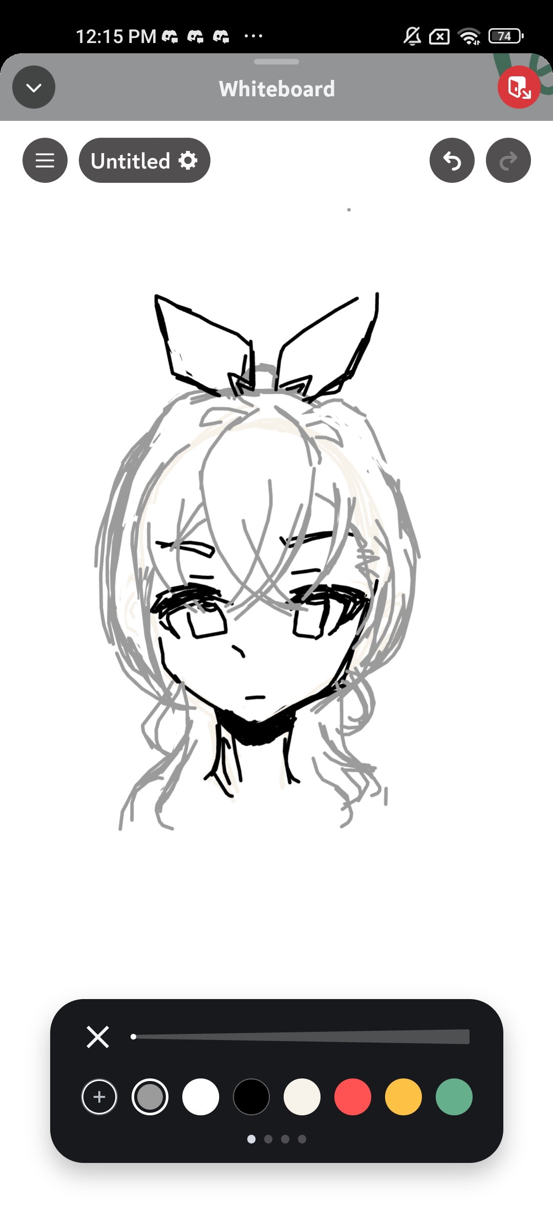 Silverwolf drawing on whiteboard discord frfr Honkai: Star Rail | HoYoLAB