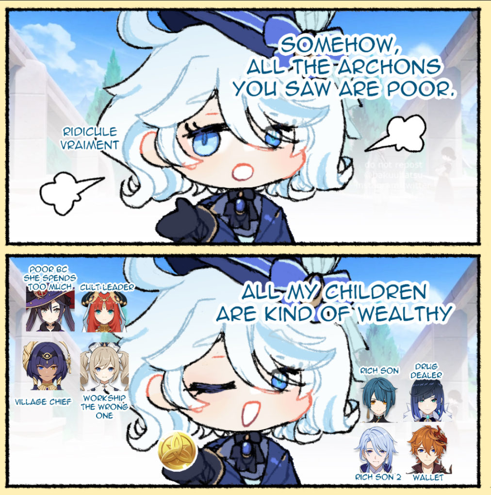 furina chibi Genshin Impact | HoYoLAB