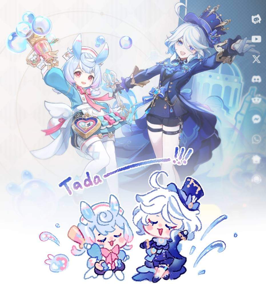 Singewinne X Furina Genshin Impact | HoYoLAB