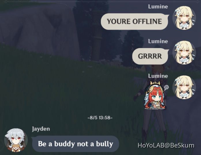 Buddy>>>Bully Genshin Impact | HoYoLAB