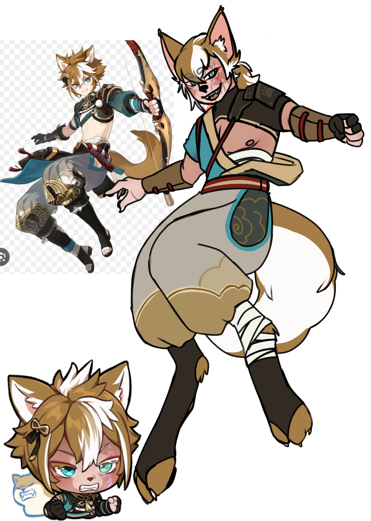 My Gorou design! Genshin Impact | HoYoLAB